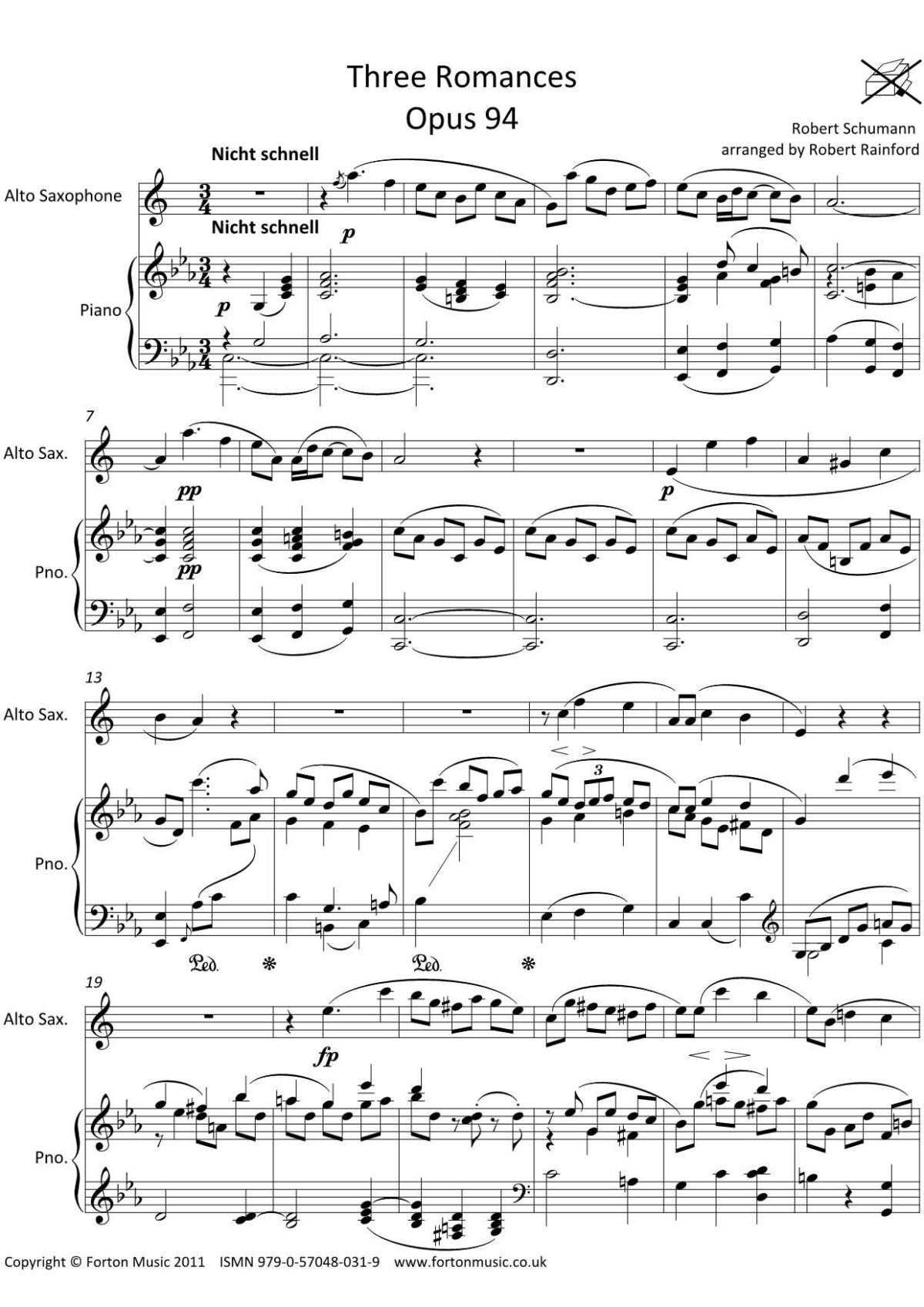 Three Romances - Forton Music