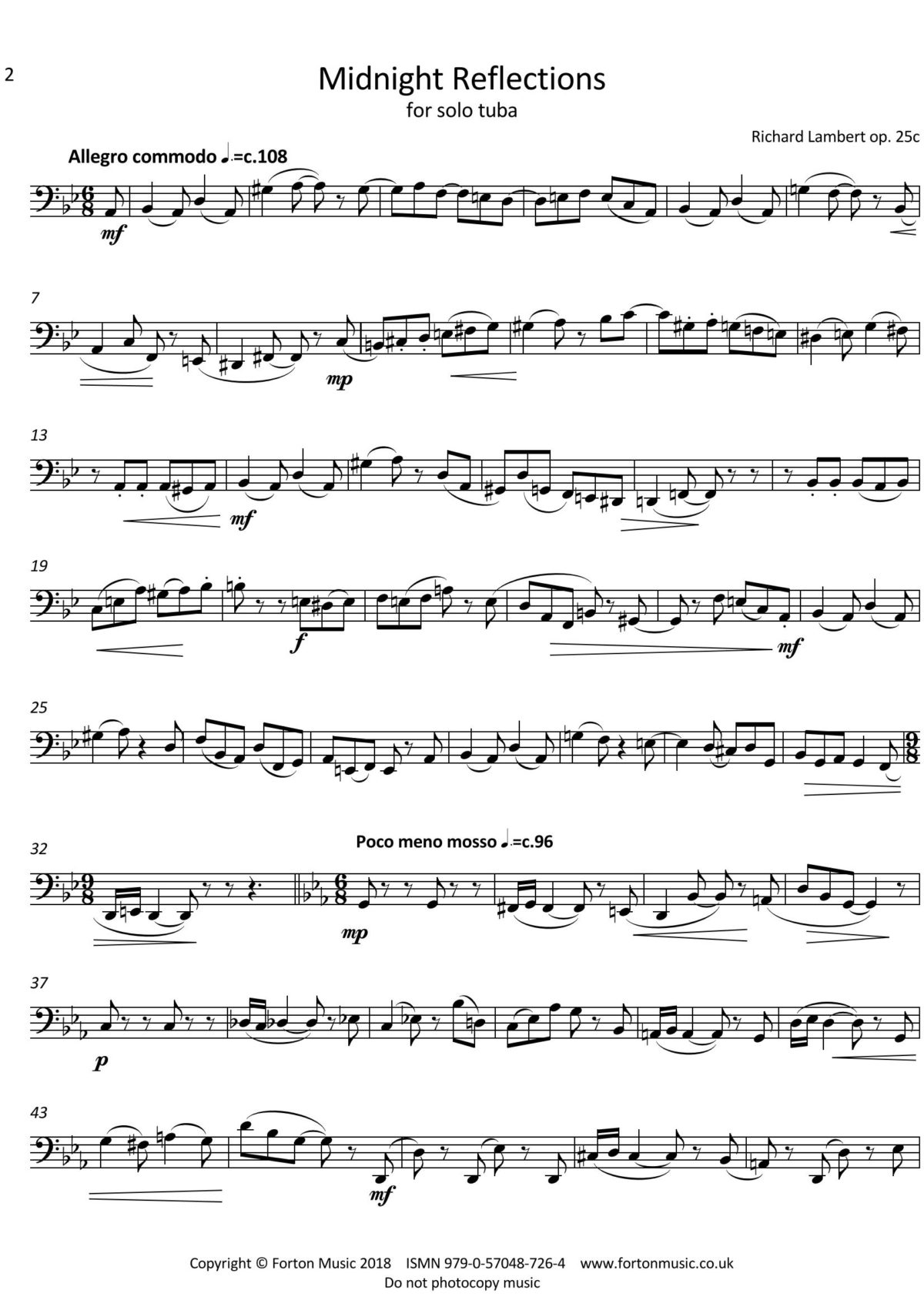 Midnight Reflections - Forton Music