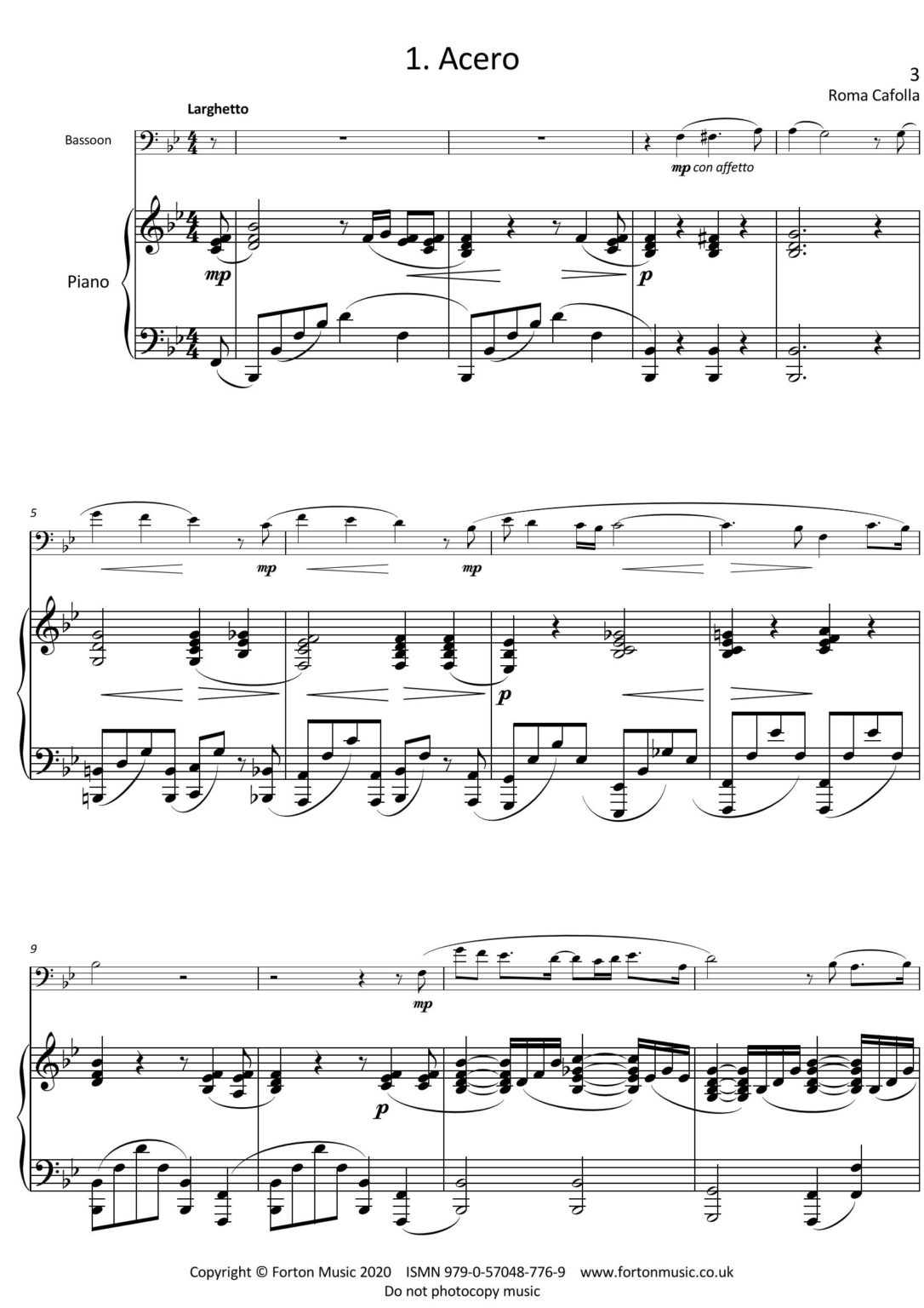 Roma Cafolla - Forton Music