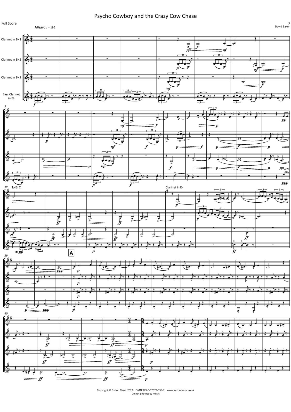 Psycho Cowboy and the Crazy Cow Chase - Forton Music